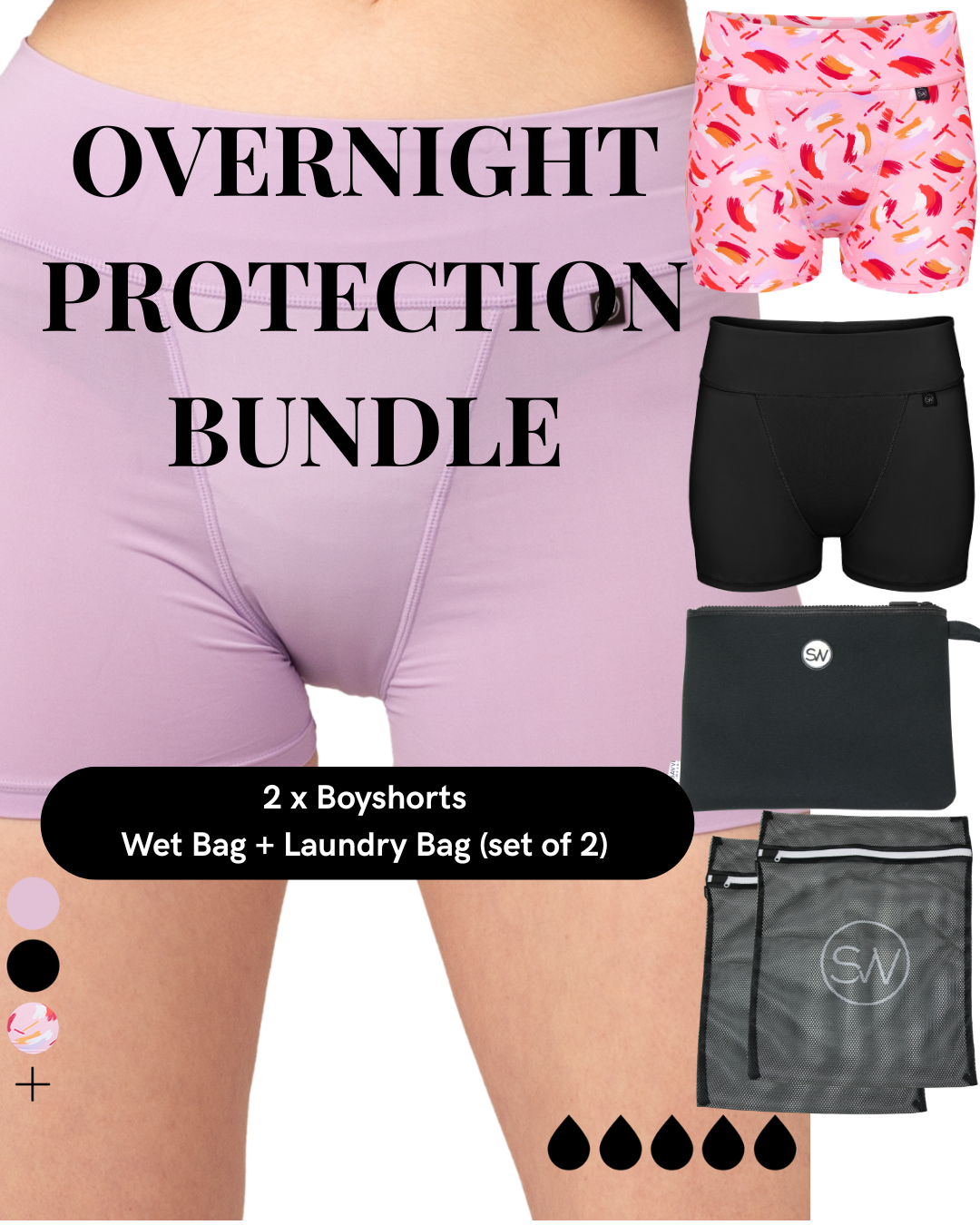 The Overnight Protection Bundle – Savvi Wear